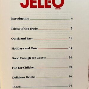 Jell-O | Kitchen | More Joys Of Jello Recipe Cookbook Classic And ...